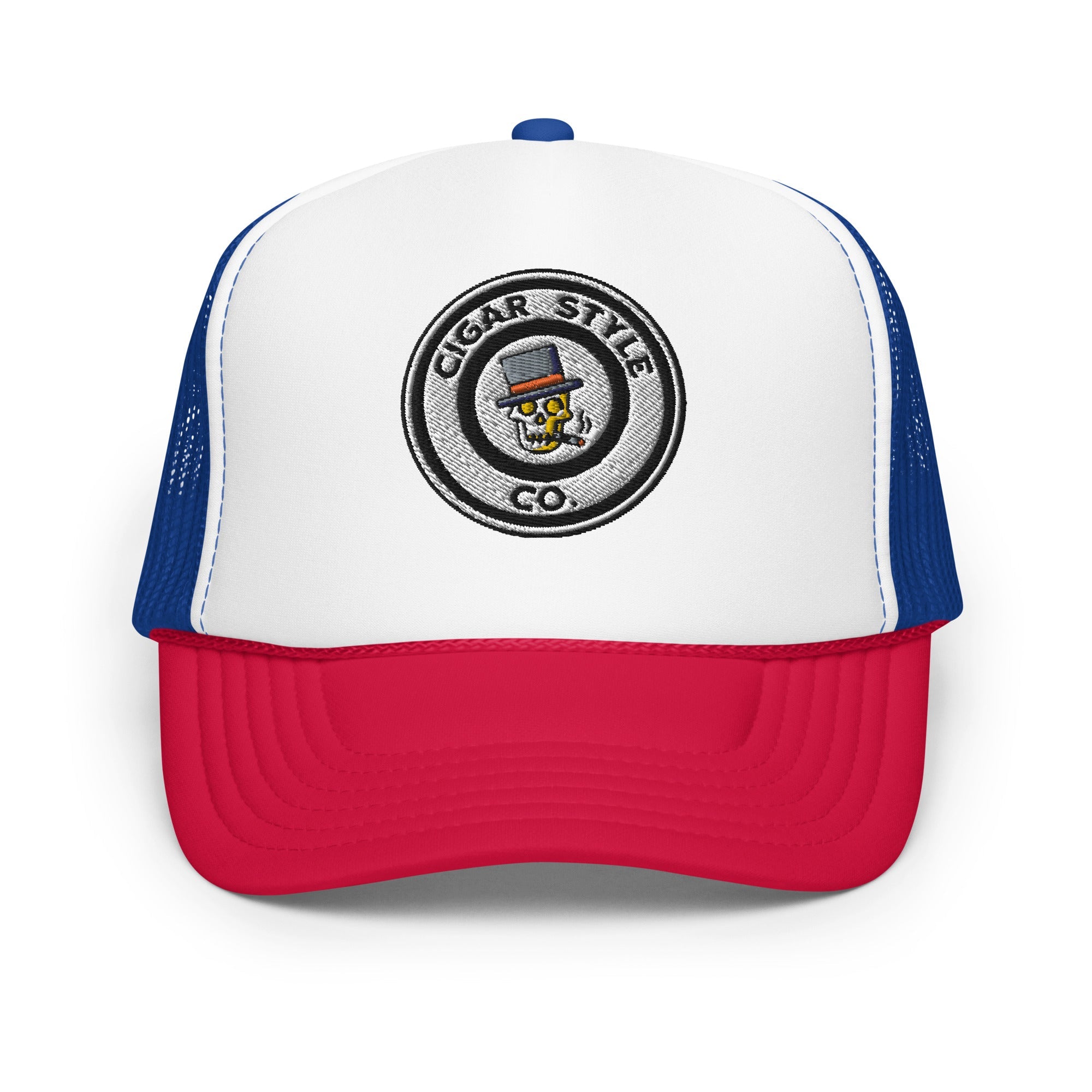 Smokin' Cigar Foam Trucker Hat - Cigar Style Co.